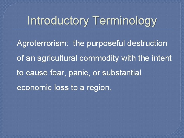 What is Biosecurity Amanda Hodges Ph D EntomologyNematology