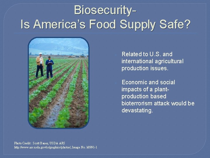 What is Biosecurity Amanda Hodges Ph D EntomologyNematology