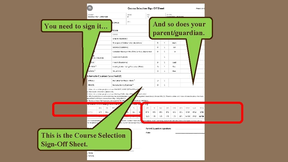 www my Blueprint catdsb MYBLUEPRINT COURSE SELECTION GUIDE