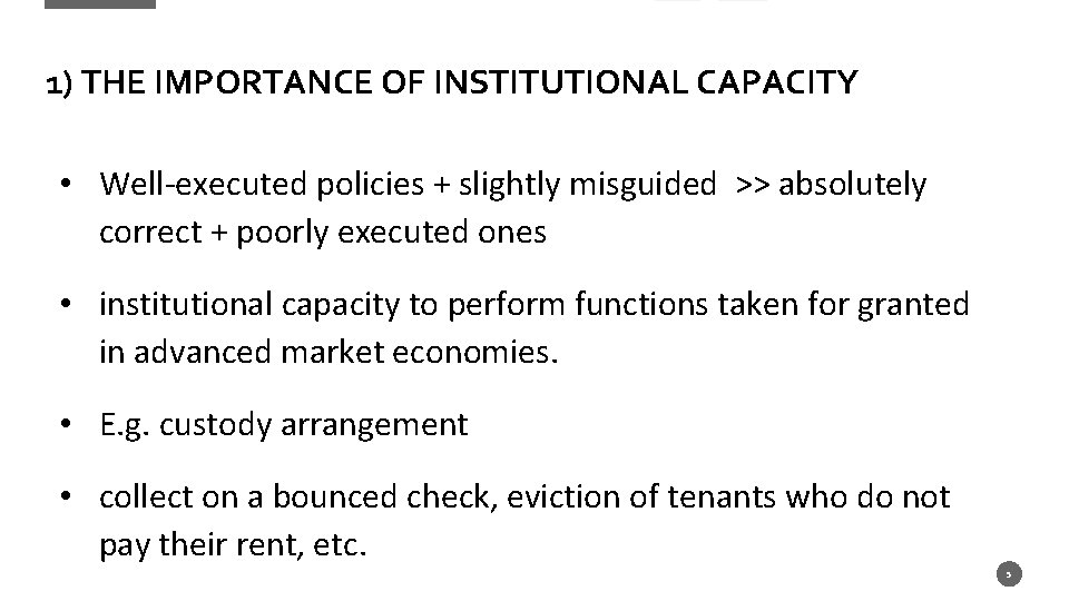 DEVELOPMENT LESSONS OF THE 1990 S Presented by