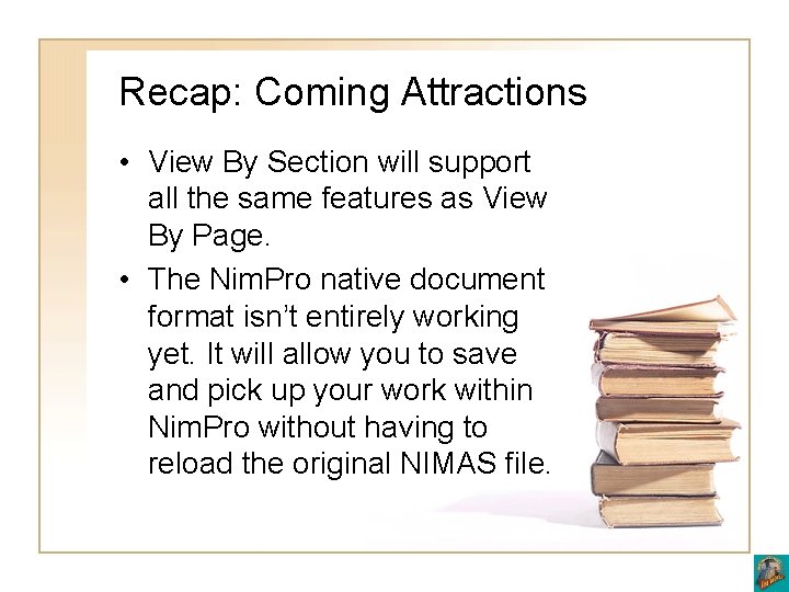 Transcribing NIMAS Files Using DBT and Nim Pro