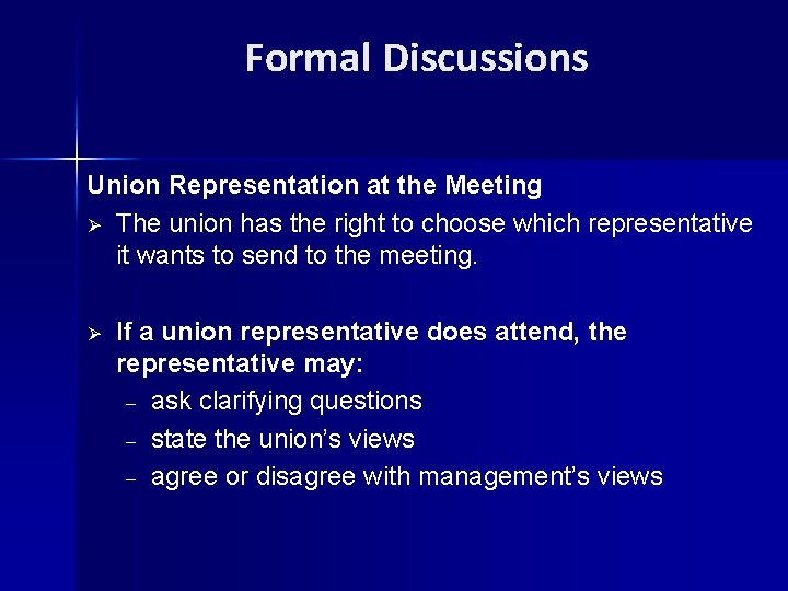 Labor Relations 101 Brought to you by THE