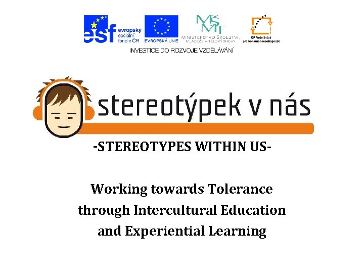 STEREOTYPES WITHIN USWorking towards Tolerance through Intercultural ...