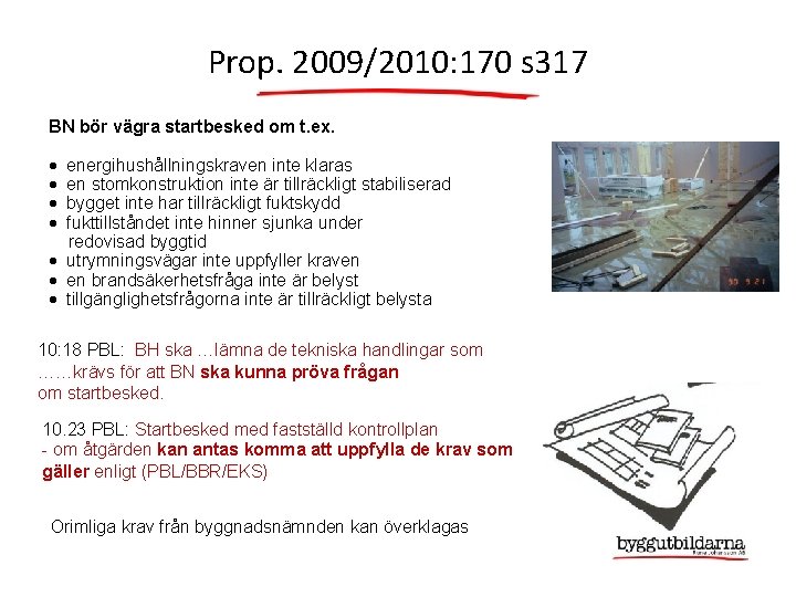 Kontrollplaner enligt PBL Varfr nya regler om kontrollplan