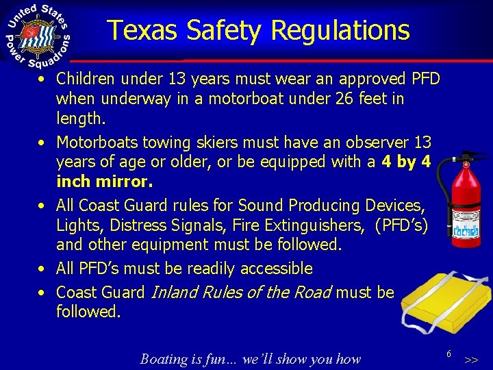 Americas Boating Course Texas State Boating Regulations Boating
