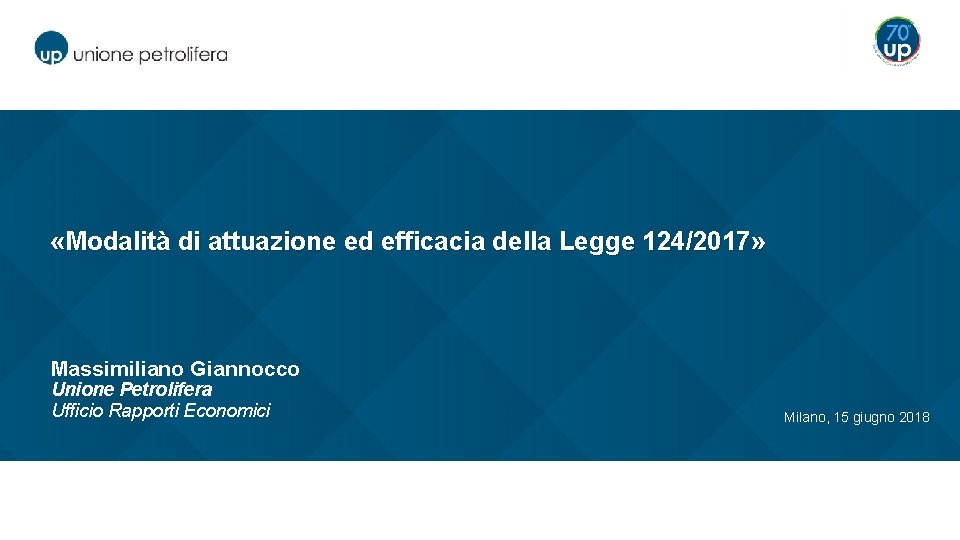 Modalit di attuazione ed efficacia della Legge 1242017