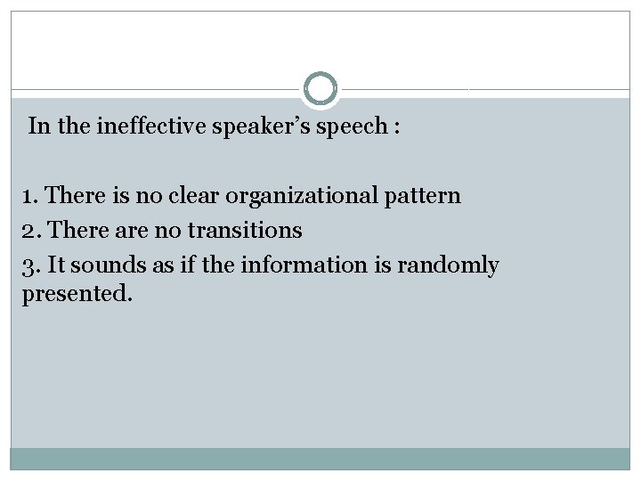 Oral Communication MS SUHA JAWABREH LECTURE 17 Review