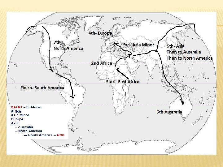 TOPIC EARLY HUMAN MIGRATION Essential Question Why did