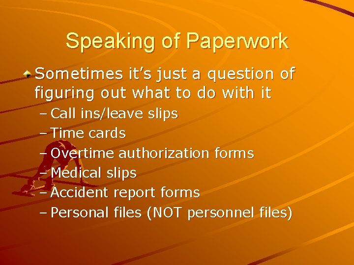 Introduction to Supervision The good the bad and
