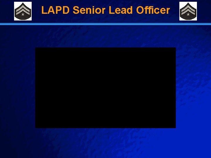 Slide 2003 By Default Law Enforcement Building Relationships