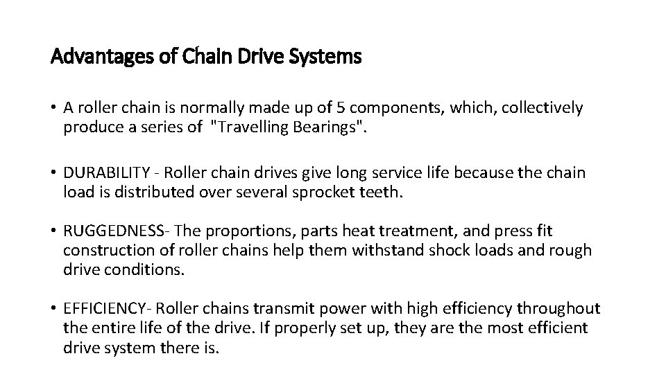 Maintain Your Chain BMAC Tech Talk Advantage Inspection