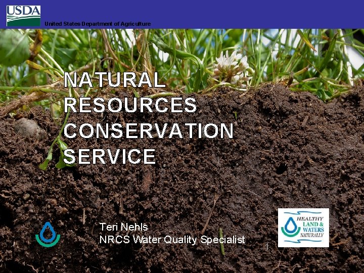 United States Department of Agriculture NATURAL RESOURCES CONSERVATION