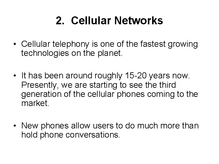 Networks and Networking Background EMC 165 Computer Network