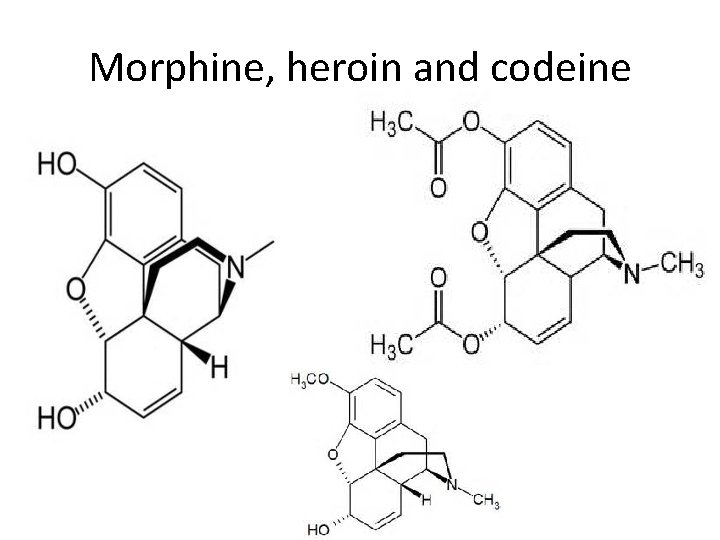 Opiates Essential idea Potent medical drugs prepared by