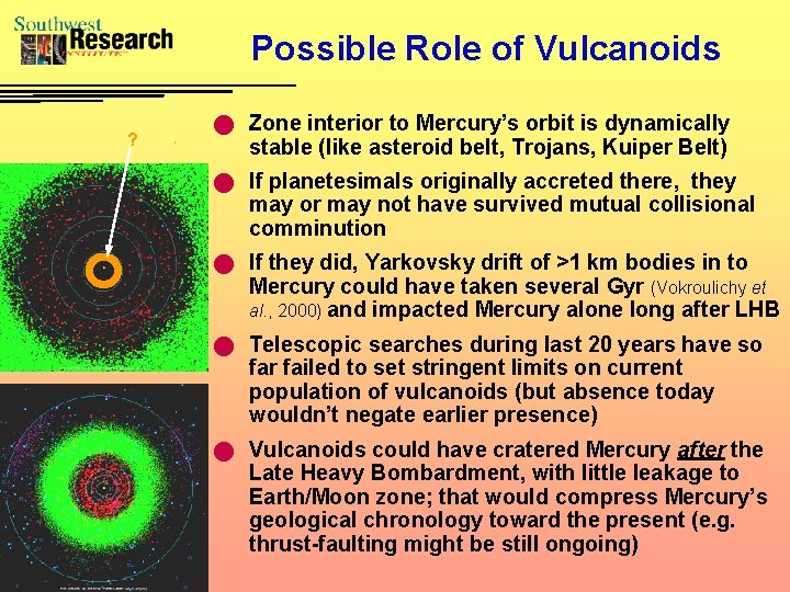 Review of Mariner 10 Observations Mercury Surface Impact
