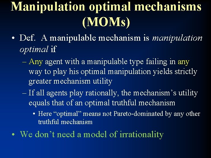 The Cost and Windfall of Manipulability Abraham Othman