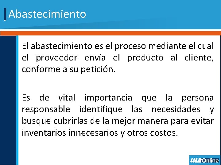 Compras y Abastecimiento Aspectos generales Definicin de compra
