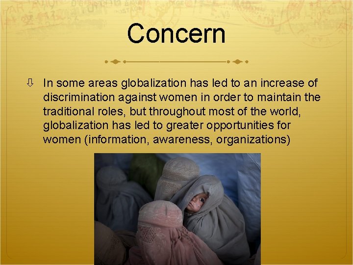 Globalization and Women Gender gap feminization of poverty