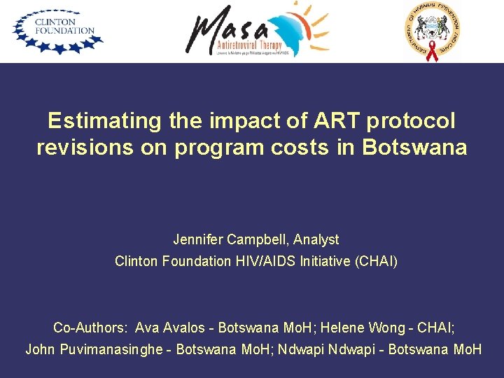 Estimating the impact of ART protocol revisions on