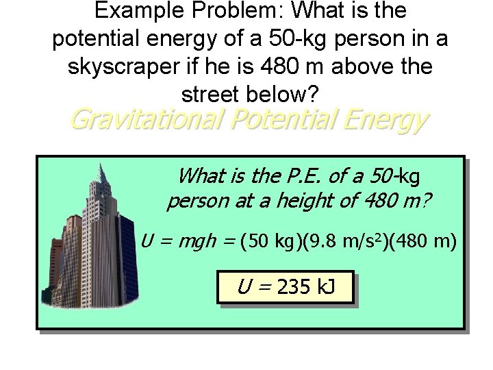 Chapter 5 B Work and Energy A Power
