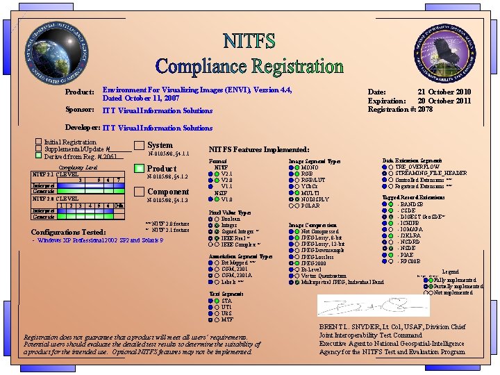 Product Environment For Visualizing Images ENVI Version 4