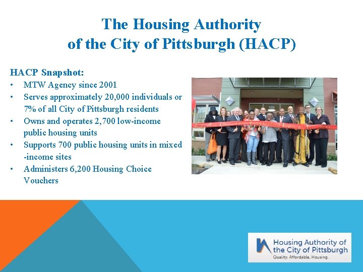 The Housing Authority of the City of Pittsburgh