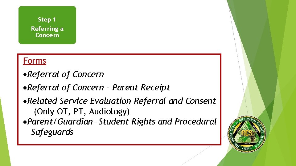 Section 504 Training School Counselors Social Workers Nurses