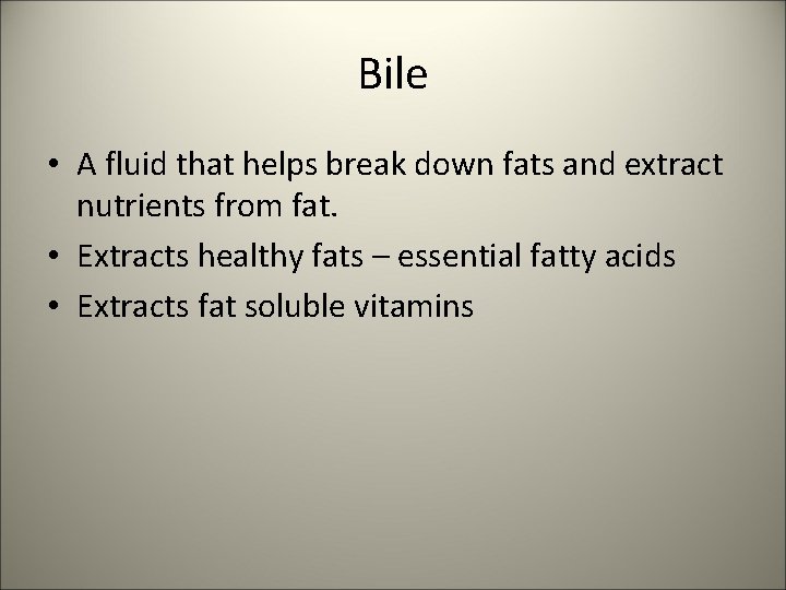 DIGESTION Absorption of Nutrients By Dr Eric Berg