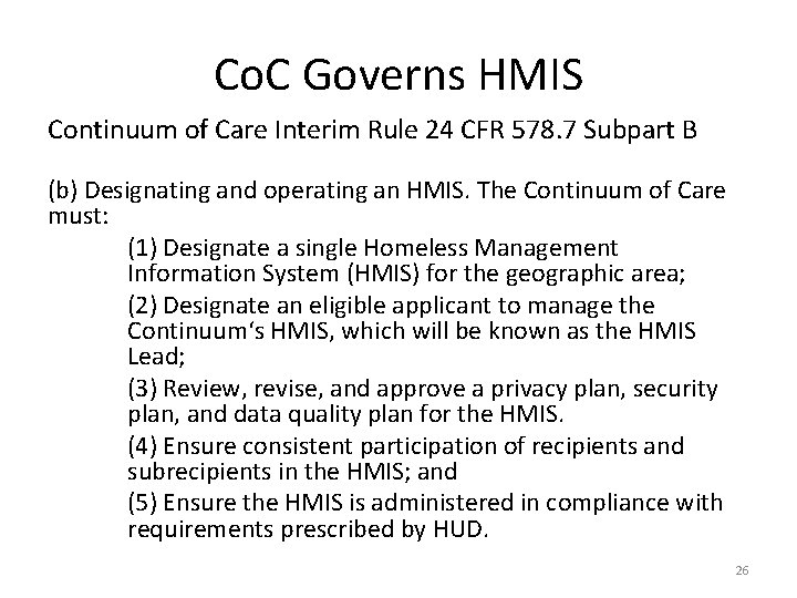 Homeless Response System Roles and Responsibilities of Metro