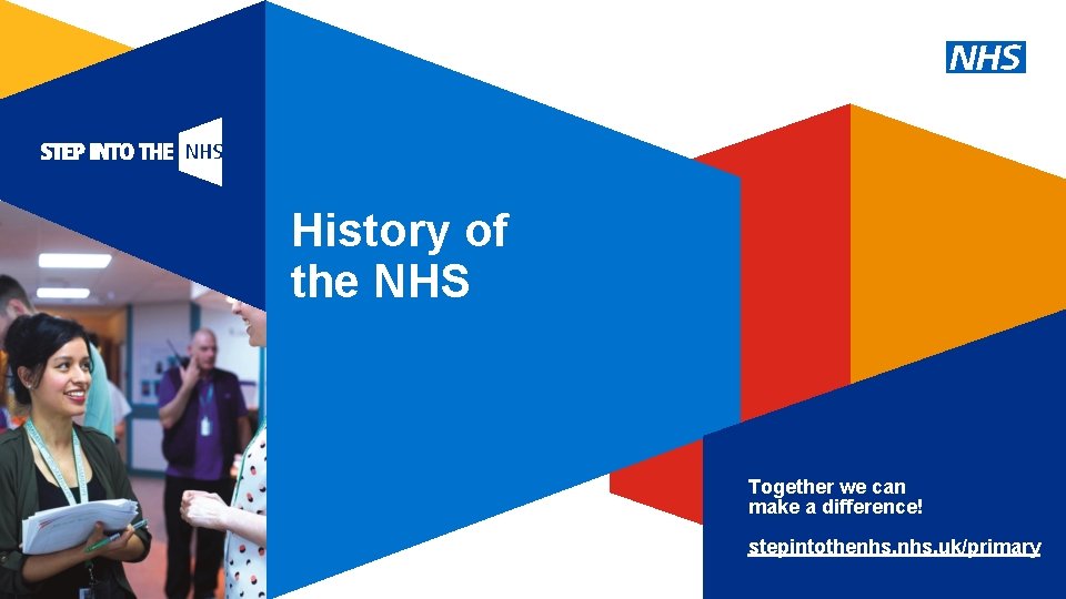 History of the NHS Together we can make