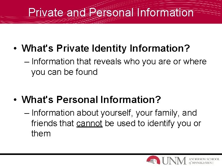 Crossing the Information Superhighway Look Both Ways Overview
