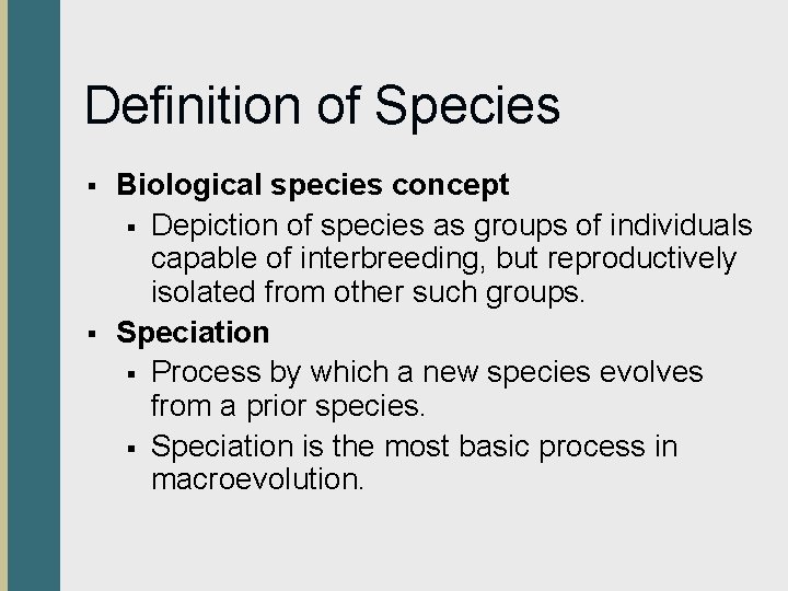 Chapter 5 Macroevolution Processes of Vertebrate and Mammalian