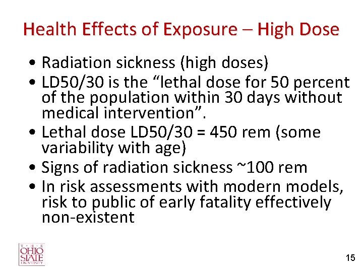 Understanding Risk by Rich Denning The Ohio State