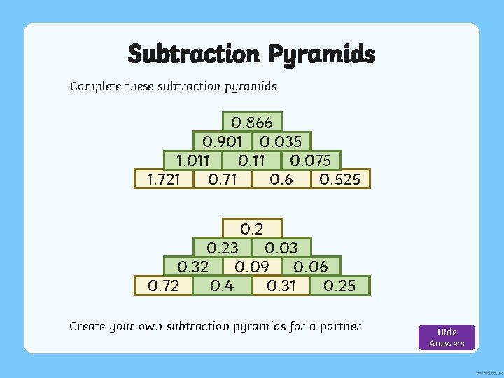 Maths Mastery Solve Problems Involving Numbers up to