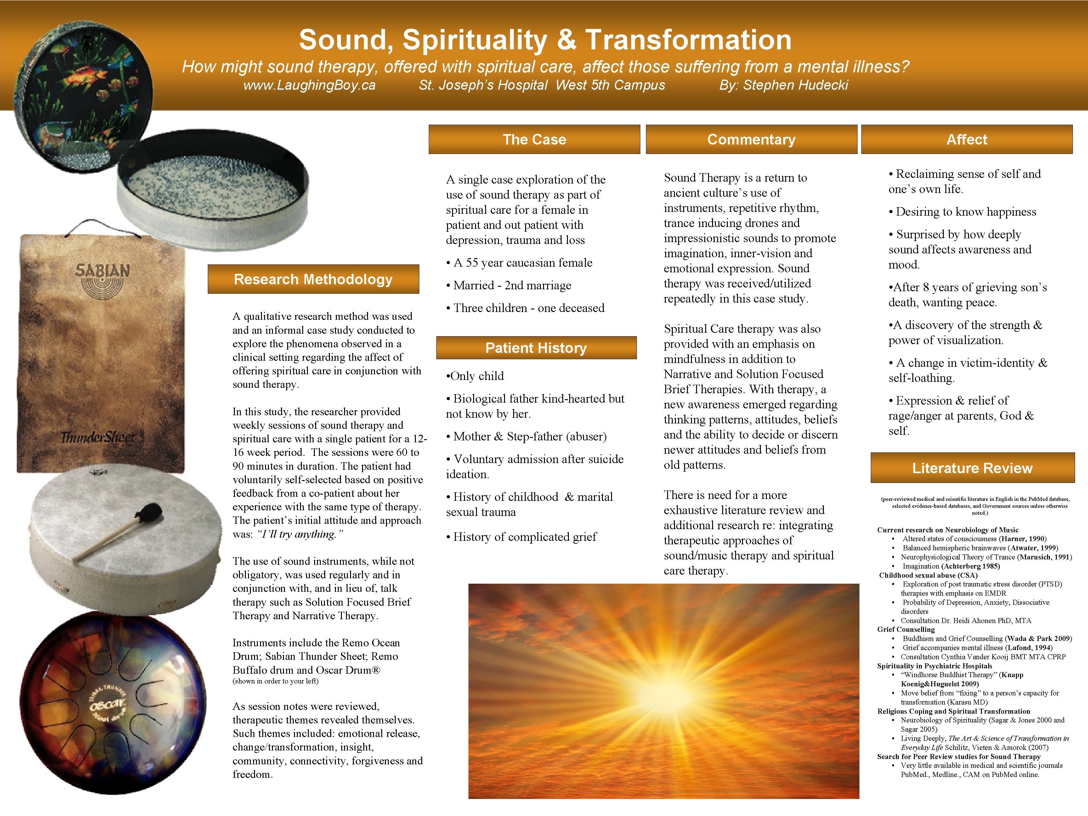Sound Spirituality Transformation How might sound therapy offered