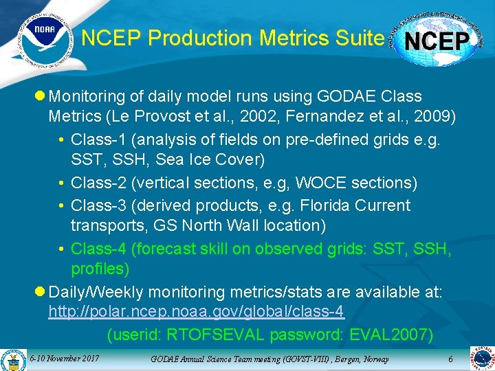 Update on NOAA IVTT Activity Todd Spindler 1