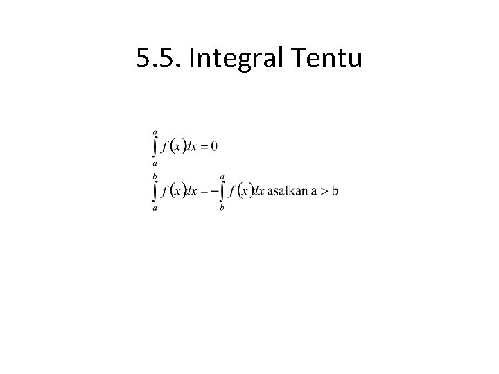 5 5 Integral Tentu Jumlah Riemann Pandanglah sebuah
