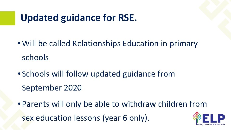 Train the Trainer How to deliver effective RSE