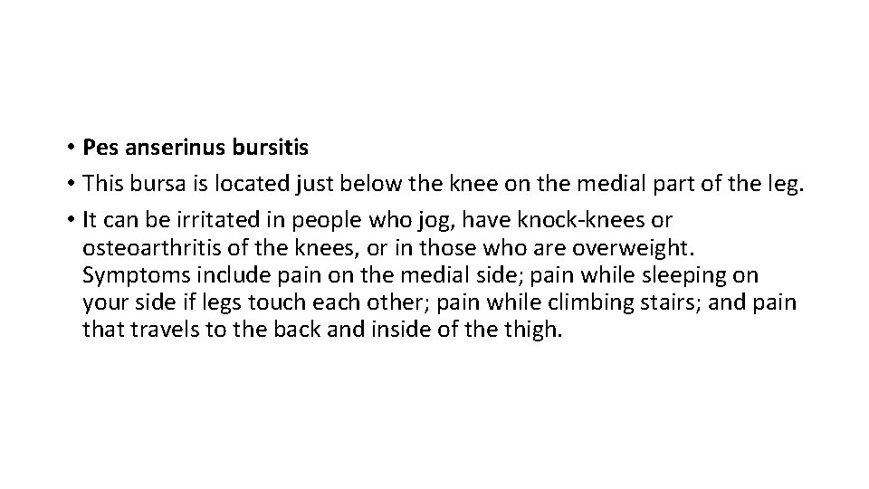 Bursitis Tendinitis and Other Soft Tissue Rheumatic Syndromes