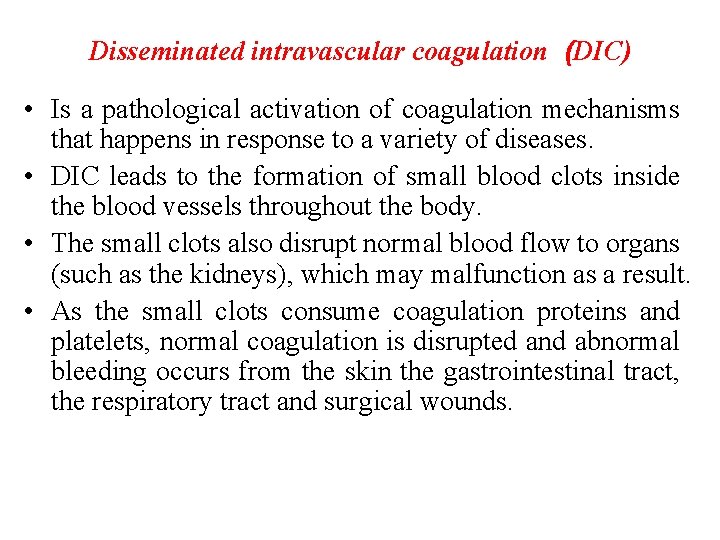To understand blood coagulation tests it is helpful