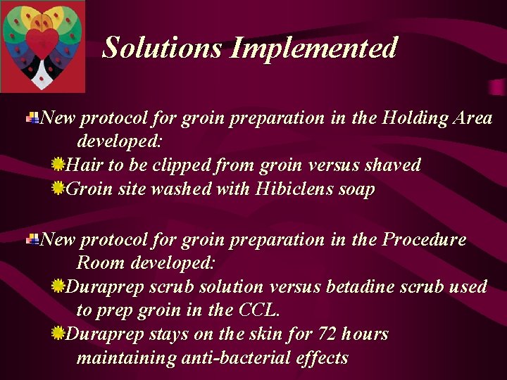 Access Site Infections sp Cardiac Catheterization Procedure Team