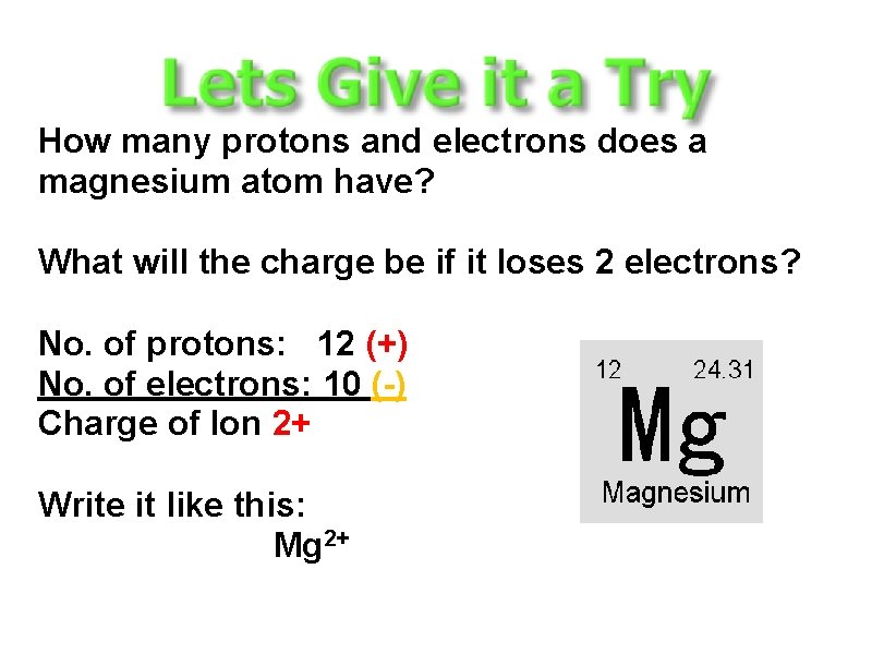 Comparison of Atomic Models Learning Target Know the