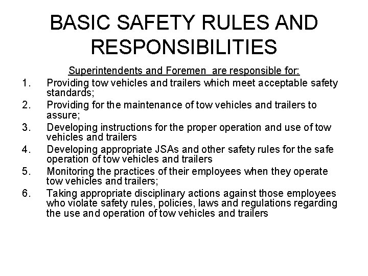 UTILITY TRAILER SAFETY Presented by Louisiana Tech University