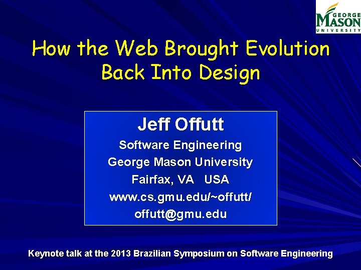 How the Web Brought Evolution Back Into Design