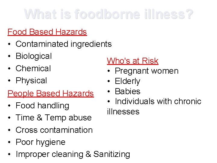 Introduction to Kitchen Safety Review In yesterdays video