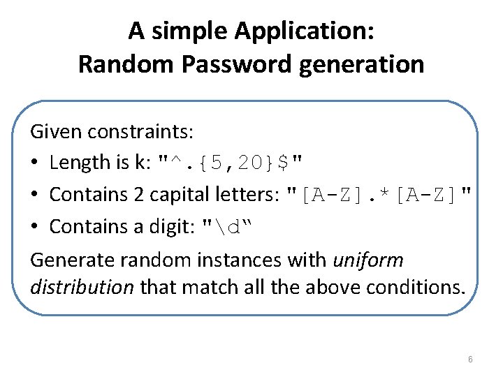 Minimization of Symbolic Automata Presented By Loris DAntoni