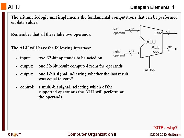 Introduction Datapath Elements 1 Before we discussing designing