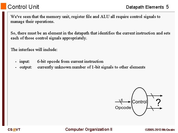 Introduction Datapath Elements 1 Before we discussing designing