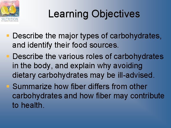 Chapter 4 Carbohydrates Sugar Starch Glycogen and Fiber