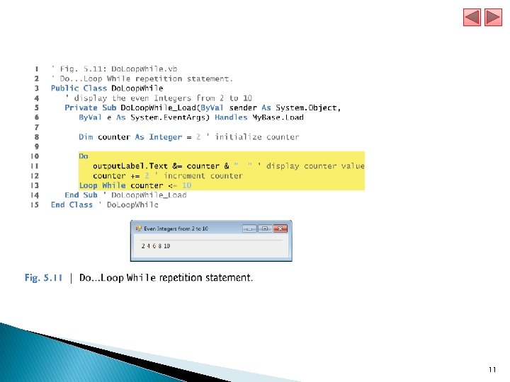 Repetition Statements Visual Basic 2010 How to Program